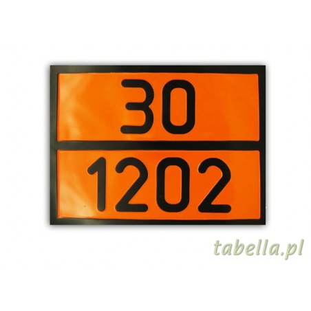 Tablica ADR 001 cyfrowa 30-1202 (40 x 30 cm)